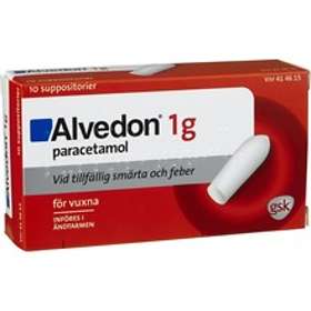 Alvedon 1g 10 Suppositorier - Jämför pris på Prisjakt