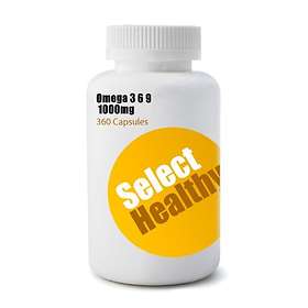 Best pris på Select Healthy Omega 3 6 9 100mg 360 Kapslar Omega 3 ...