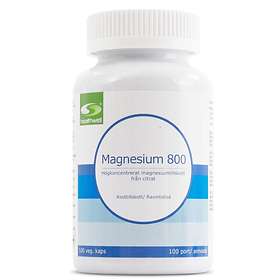 HealthWell Magnesium 800 200 Kapslar - Hitta bästa pris på Prisjakt