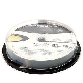 Falcon Media CD-R 700MB 52x 10-pack Spindel Archival Gold Inkjet ...