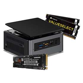 Dustin Home NUC - 3,5GHz QC 16GB 500GB - Hitta bästa pris på Prisjakt