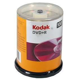 Kodak DVD+R 4,7GB 16x 100-pack Spindel - Hitta bästa pris på Prisjakt