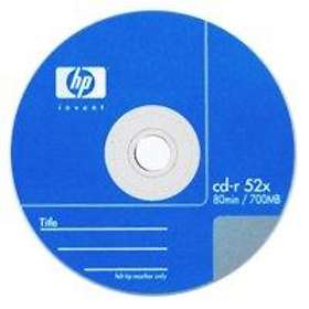 HP CD-R 700MB 52x 10-pack Bulk - Hitta bästa pris på Prisjakt