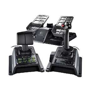 Logitech G940 Flight System Joystick and Pedals (PC) - Hitta bästa pris ...