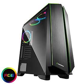 Best pris på Game Max Zircon RGB (Sort/Grønn/Transparent) Kabinetter - Sammenlign priser hos ...