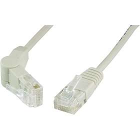 Deltaco UTP Cat5e RJ45 - RJ45 (Swivel) 2m - Hitta bästa pris på Prisjakt