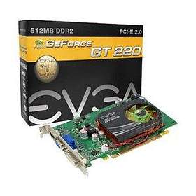 EVGA GeForce GT 220 DDR3 HDMI 512MB - Hitta bästa pris på Prisjakt