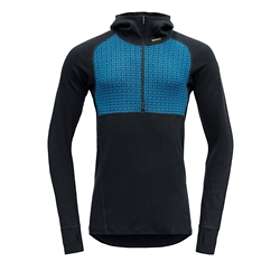 Devold Islender LS Hoodie Shirt Zip Neck (Herre) - finn riktig produkt ...