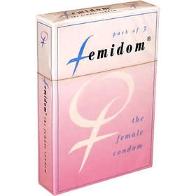 Femidom The Female Condom (3st), Från 117 kr