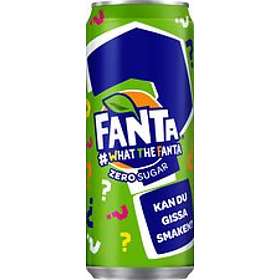 Fanta WhatTheFanta Zero Burk 0,33l 20-pack - Hitta bästa pris på Prisjakt