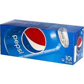 Pepsi Burk 0,33l 10-pack - Hitta bästa pris på Prisjakt