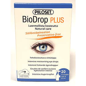 Piiloset BioDrop Plus Eye Drops 20x0.5ml halvin hinta | Katso päivän ...