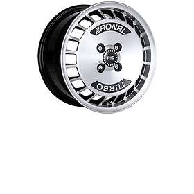 Ronal R10 Turbo Black / polished 7x15 4/100 ET37 CB68.0 - Black Friday ...