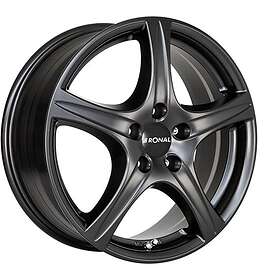 Ronal R56 Matt black 7.5x19 5/108 ET45 CB76.0, Från 2193 kr