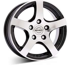 Enzo Wheels YLA Trailer Black/Polished 5x13 4/100 ET30 CB60.1, Från ...