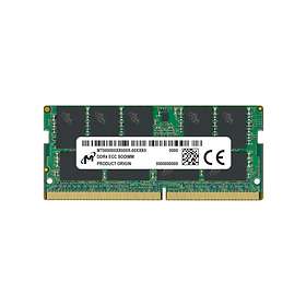 Micron SO-DIMM DDR4 3200MHz ECC 32GB (MTA18ASF4G72HZ-3G2B1) - Hitta ...