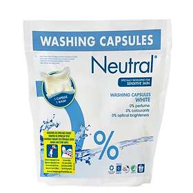 Neutral Sensitive Skin White Tvättkapslar 22-pack - Hitta bästa pris på ...
