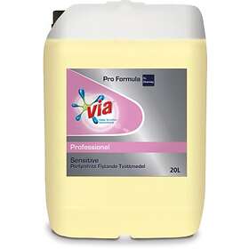 VIA Professional Sensitive Color Flytande Tvättmedel 20L - Hitta bästa ...