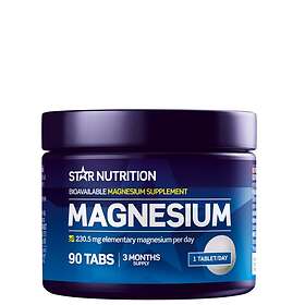 Best pris på Star Nutrition Magnesium 90 Tabletter Vitaminer og ...