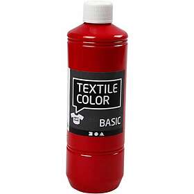 Creativ Company Textile Color Basic Textilfärg Röd 500ml halvin hinta ...