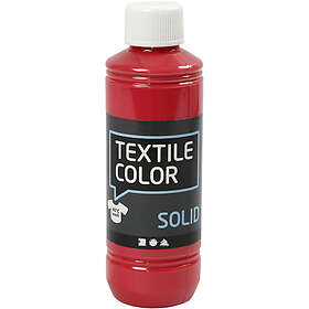 Creativ Company Textile Color Solid Textilfärg Röd 250ml, Från 127 kr