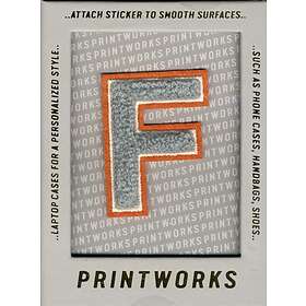 F Embroidered Sticker - Hitta bästa pris på Prisjakt