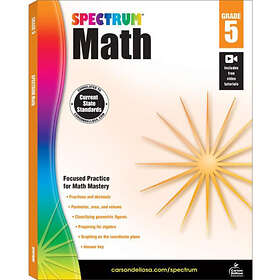 Spectrum Math Workbook, Grade 5 - Hitta bästa pris på Prisjakt