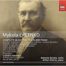 Lysenko Mykola / Kaminsky Victor: Music For... CD - Sammenlign priser ...