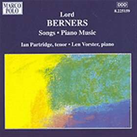 Berners Lord: Songs & Music For Solo Piano CD - Hitta bästa pris på ...
