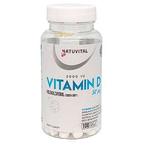 Natuvital Vitamin D 2000IU100 Tabletter - Hitta bästa pris på Prisjakt