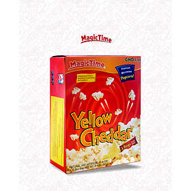 Magic Time Popcorn Yellow Cheddar 240g - Hitta bästa pris på Prisjakt