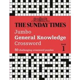 The Sunday Times Jumbo General Knowledge Crossword Book 1 - Sammenlign ...