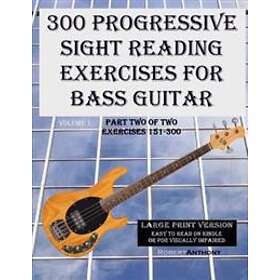 Best pris på 300 Progressive Sight Reading Exercises For Bass Guitar ...