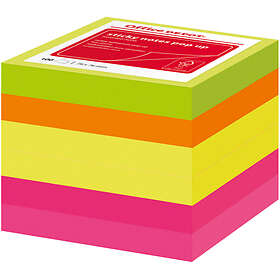 Office Depot Notis Z-Block Neon 76x76mm, Från 56 kr