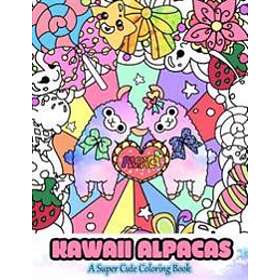 Kawaii Alpacas: A Super Cute Coloring Book, Från 162 kr