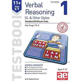 11+ Verbal Reasoning Year 5-7 GL & Other Styles Testbook 1 - Sammenlign ...