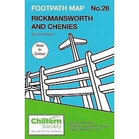 Map 28 Footpath No. Rickmansworth And Chenies - Sammenlign priser hos ...
