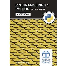 Programmering 1 Med Python Arbetsbok, Från 139 kr