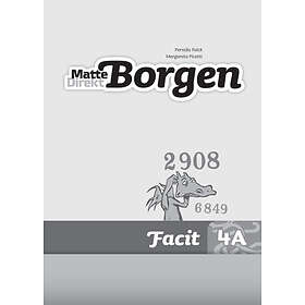 Matte Direkt Borgen Facit 4A (5-pack) - Hitta bästa pris på Prisjakt