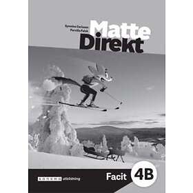 Matte Direkt 4B Facit (5-pack), Från 169 kr