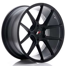 Japan Racing JR30 Matt Black 9,5X19 ET35-40 CB74,1, Från 3,600 kr