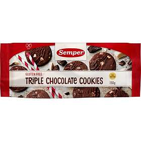 Semper Triple Chocolate Cookies 150g - Hitta bästa pris på Prisjakt