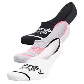 Superdry Cool Max Invisible Socks 3-pack - Hitta bästa pris på Prisjakt