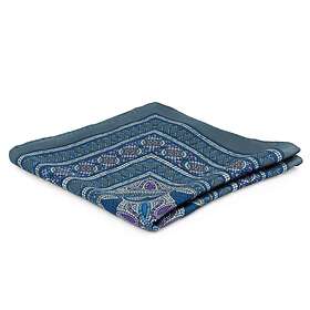 Tailor Toki Grå & Blå Mosaikmönstrad Bröstnäsduk Silke - Black Friday ...