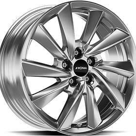 Ronal R70 Platinum Silver 9X18 5/112 ET52 CB66,6, Från 2510 kr