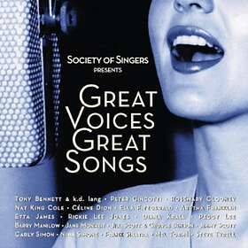 Diverse Artister Society Of Singers: Great Voices Songs CD - Sammenlign ...