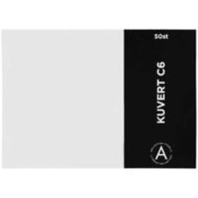 Kuvert C6 50st, Från 39 kr