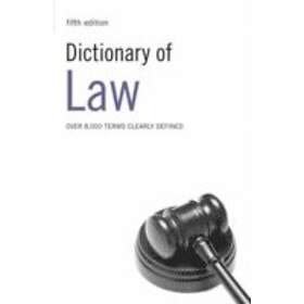 Dictionary of Law - Sammenlign priser hos Prisjakt