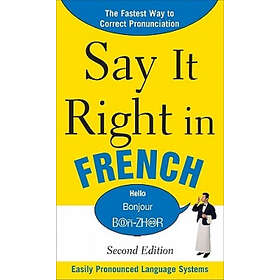 Say It Right in French, 2nd Edition - Black Friday 2025 – Erbjudanden ...