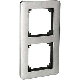 Schneider Electric Exxact Solid Kombinationsram stål 2-fack, Från 489 kr